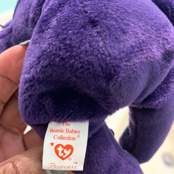 Ty | Other | Very Rare Ty Princess Diana Beanie Baby First Generation ...
